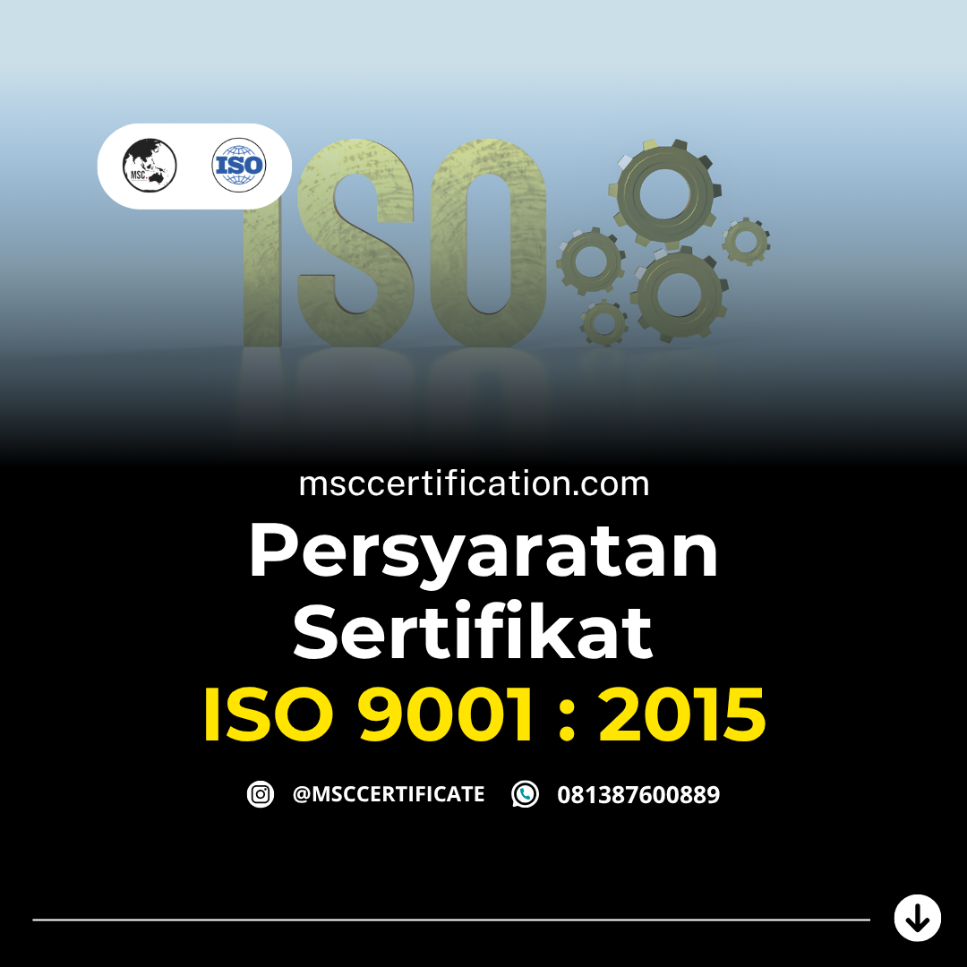 cara menerapkan ISO 9001 - MSC Certification